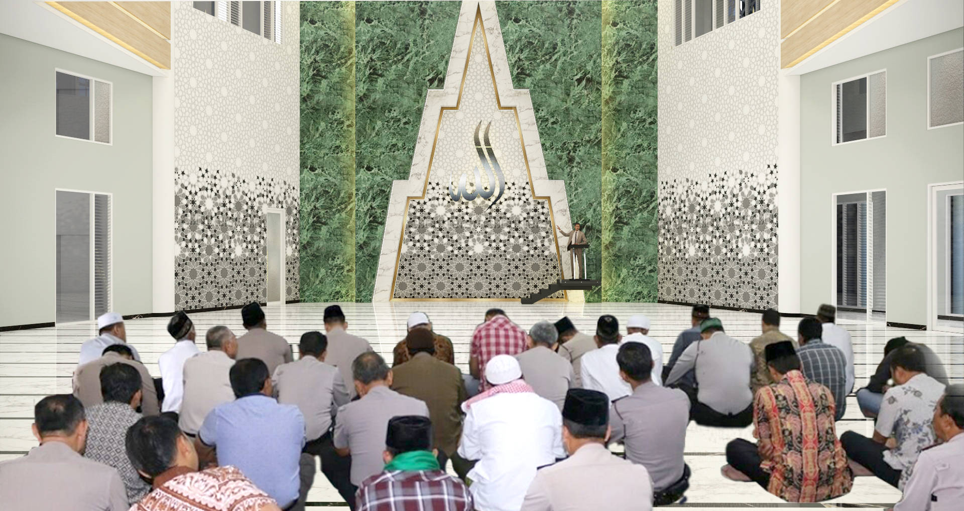 Masjid Walidah Dahlan Universitas Aisyiyah Yogyakarta | Masjid Berkemajuan dan Pusat Peradaban